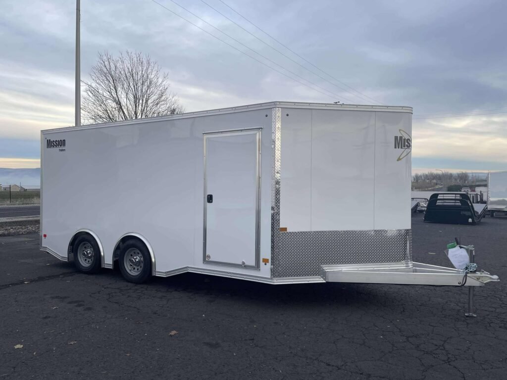 2025 Alcom 8.5 x 16 EZ Hauler Enclosed Trailer **3″ extra height** – Hr ...